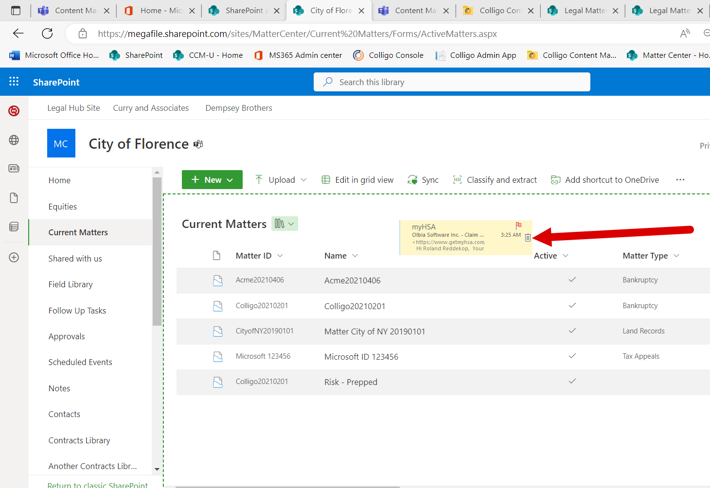 Access SharePoint From Outlook